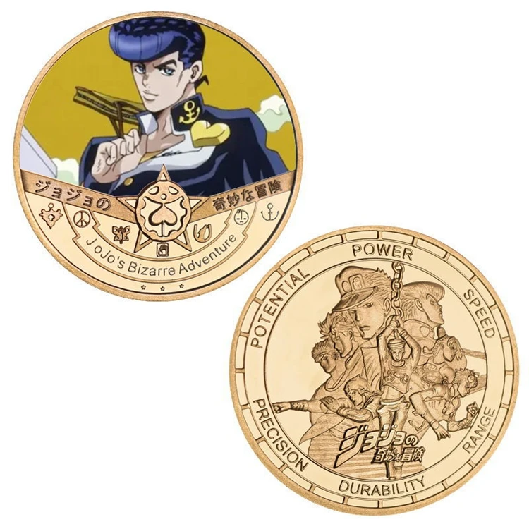 9 Design Plastic Anime Comic Jojo Bizarre Adventure 10000 Yen 24k Gold ...