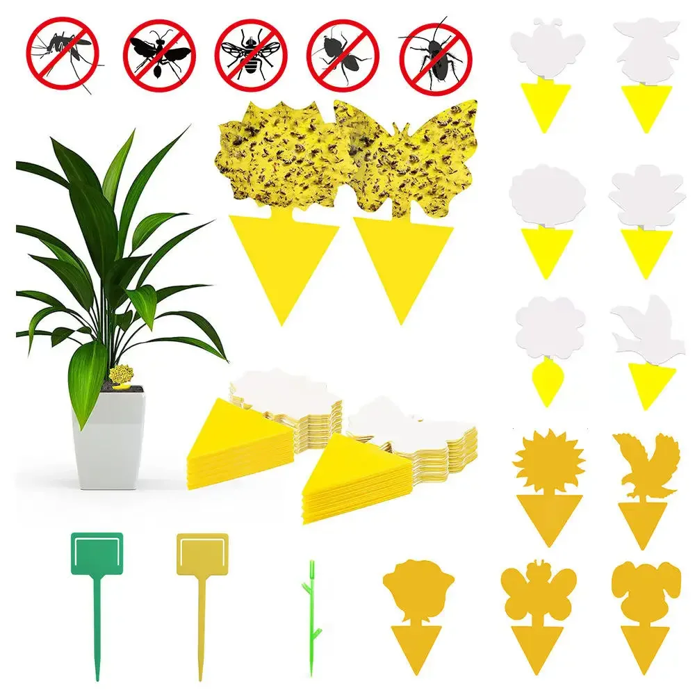 Solid Yellow Paper Fly Trap with Strong Adhesive Gel Factory Sale ...