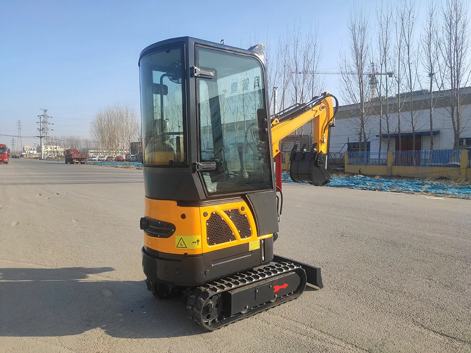 Earth Moving Machine 1200kg Hydraulic Excavator 1.2ton Mini Digger With ...