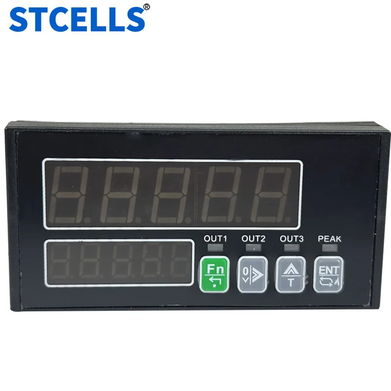 KV-4A instrument Load Cell indicator display meter RS485 digital load sensor meter powered by ...