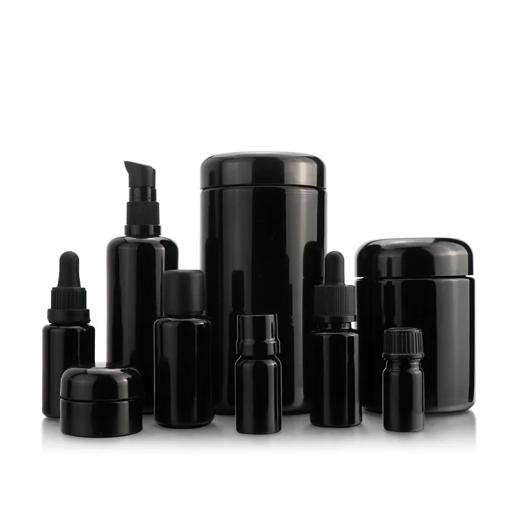 Violet Glass Jar - Luxury Cosmetic Container 200g 250g