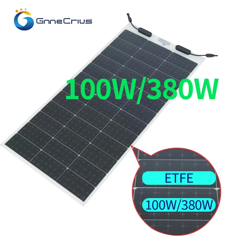 Gnnecrius Solar Flexible Solar Panels Flexible Solar Panels Solar Panel ...