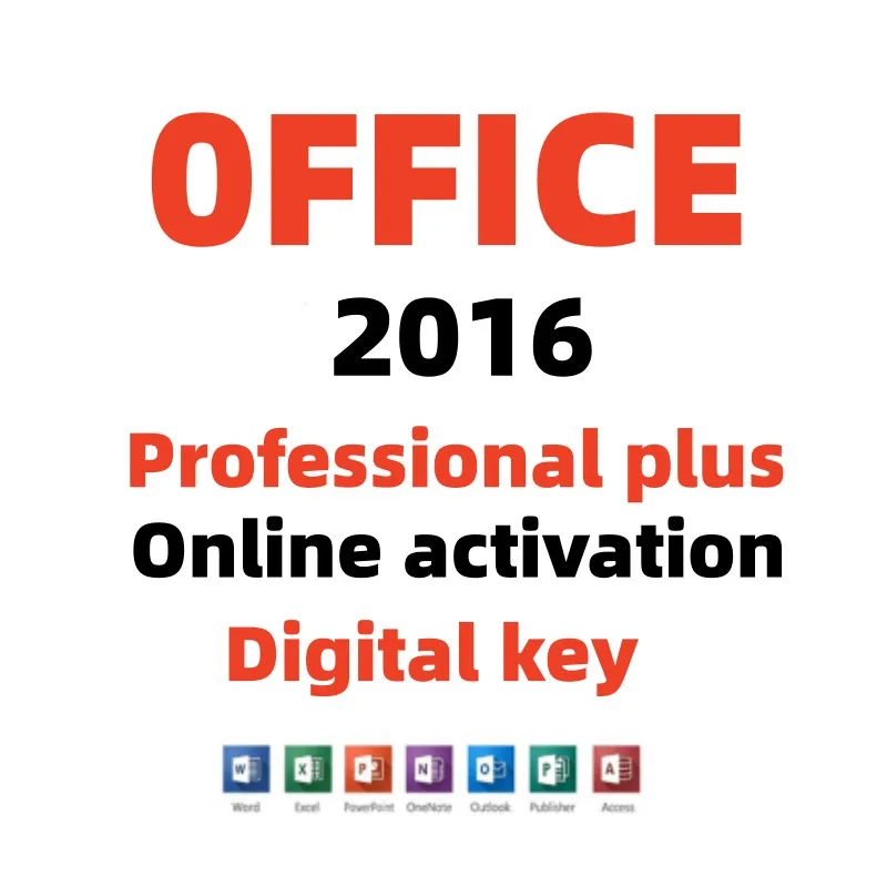 Genuine 0ffice 2016 Professional Plus Retail Key Online Activation Off ...
