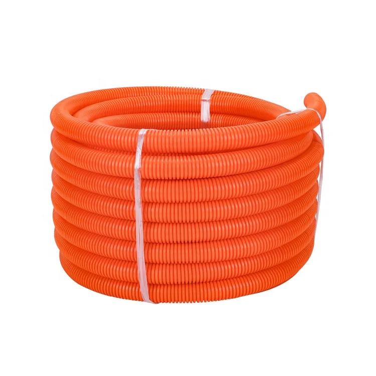 1 Inch 20 Mm Pvc Corrugated Pipe Electrical Flexible Conduit - Buy ...