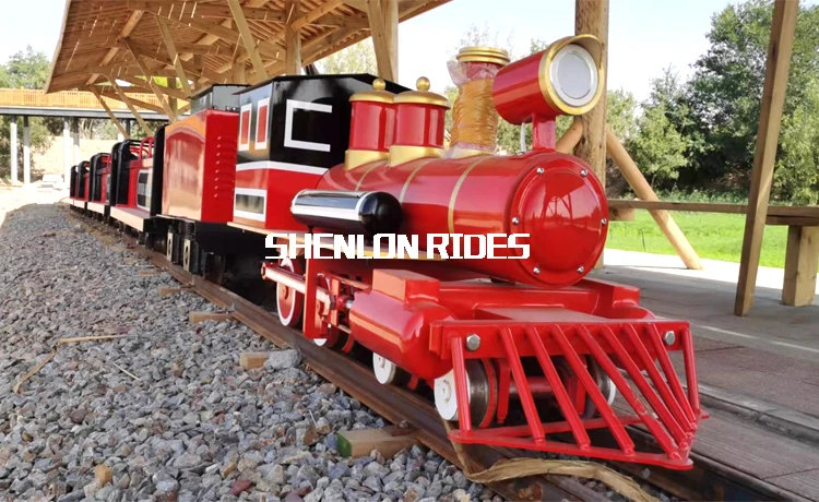 Miniature Track Train - Shenlong Rides for Sale