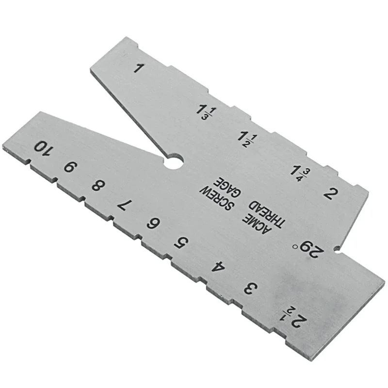 29 Degree Stainless Steel Screw Thread Cutting Angle Gauge Metalworking ...