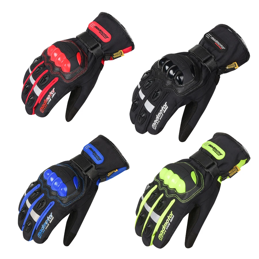 Unisex Full-finger Racing Gloves Sports Gloves Breathable Waterproof ...