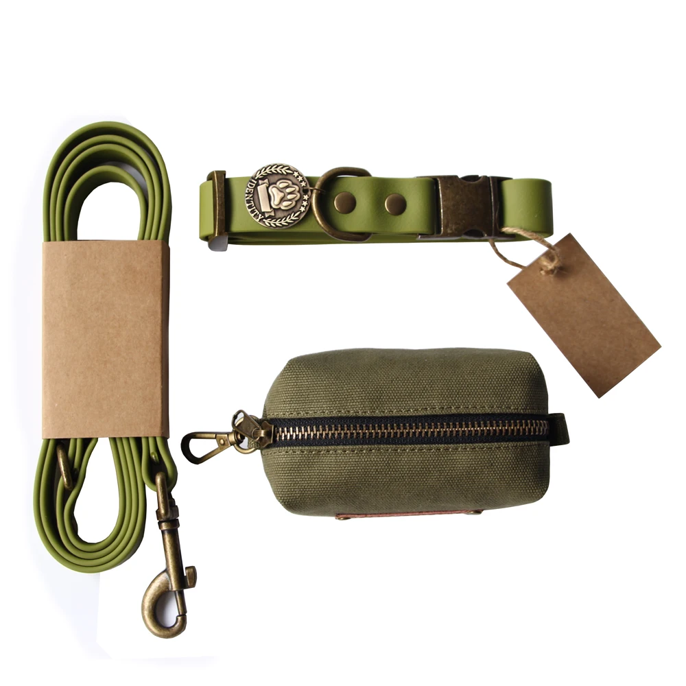 Wholesale Soft New Designer Luxury Waterproof PVC Dog Collar