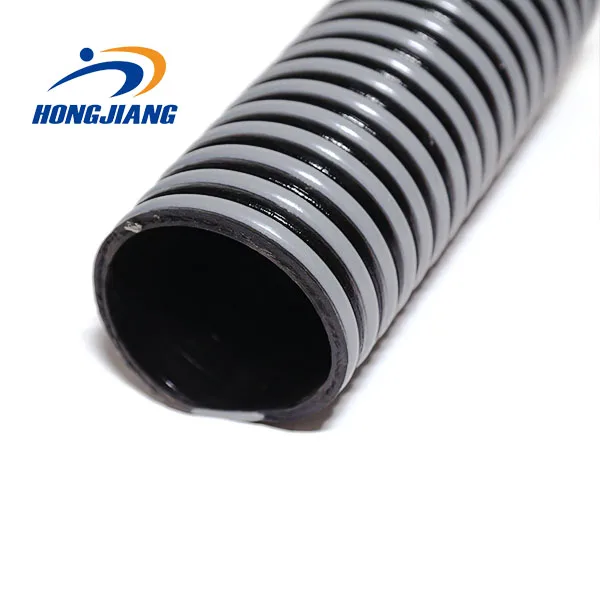 Rigid PVC Helix Reinforcement Suction Hose PVC Grit Reinforced Suction ...