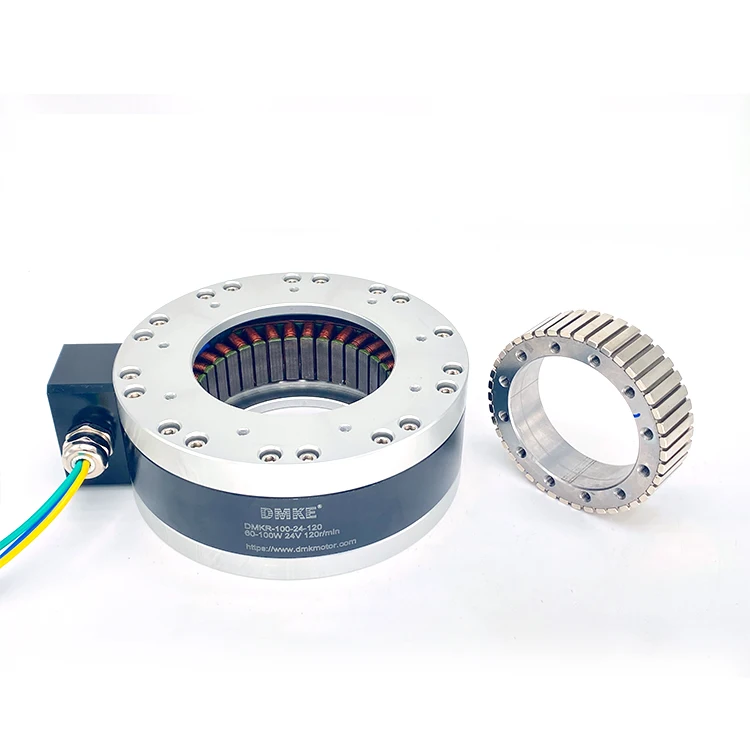 High Torque 24V 120rpm Frameless Brushless DC Motor for Robots