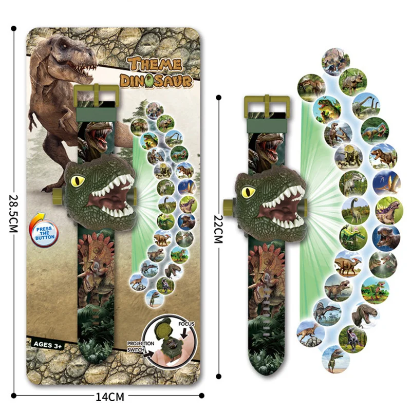 Dino Tyrannosaurus Rex Triceratops For Kids Gift Projection Children's ...
