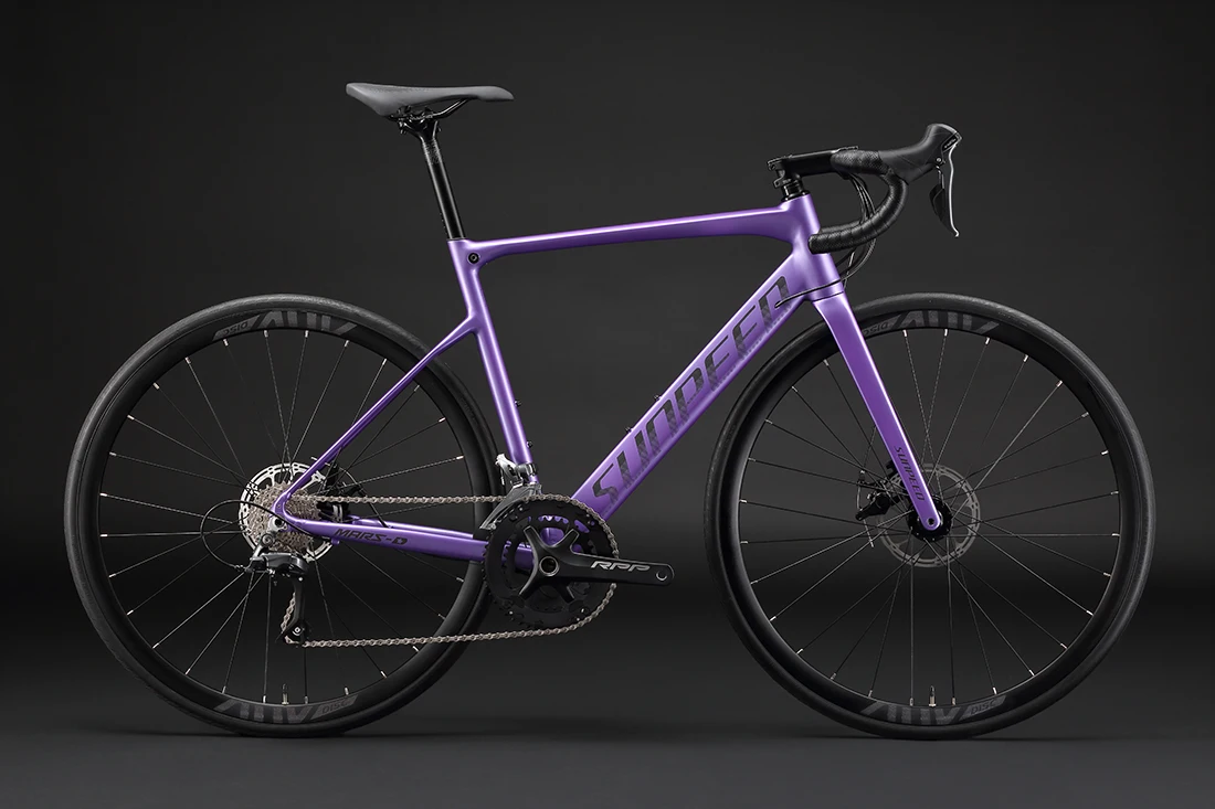 SUNPEED Road Bike - 700C Wheels, 16 Speed Disc Brake