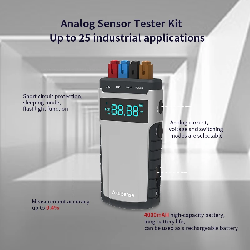 Akusense Sensor Tester Kit - Industrial Uses & Smart Testing