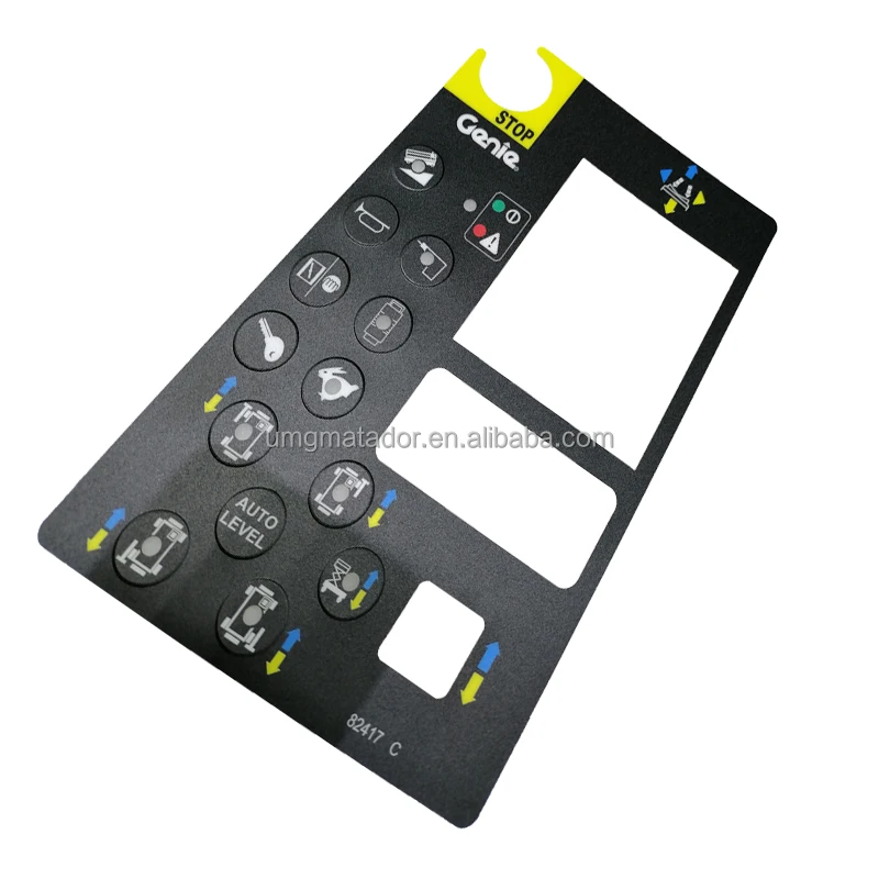 Platform Lift Control Box Decal 82417gt For Genie Rough Terrian Scissor ...