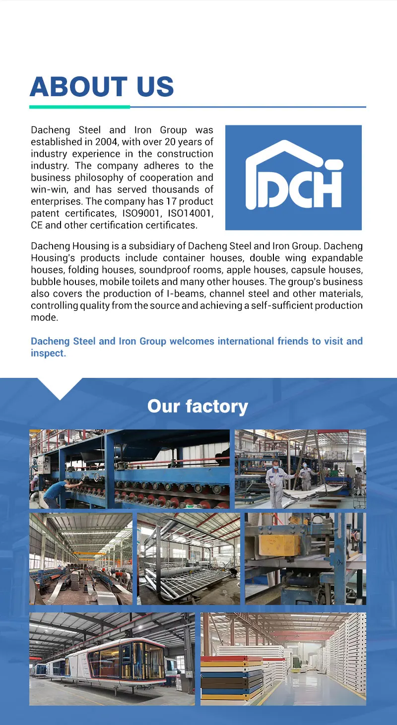 40ft & 20ft Mobile Steel Space Capsule House Prefab Bunk Bed Cabin with ...