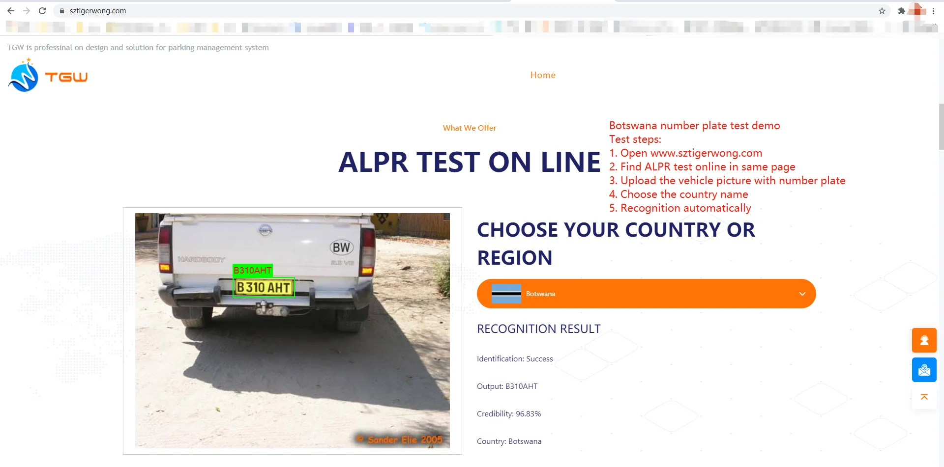 License Plate Recognition Camera Lpr Camera Anpr Management Software ...