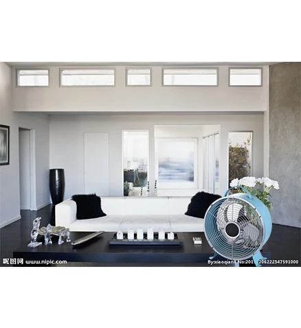 8 Inch Retro Desk Fans - Efficient Cooling Solutions
