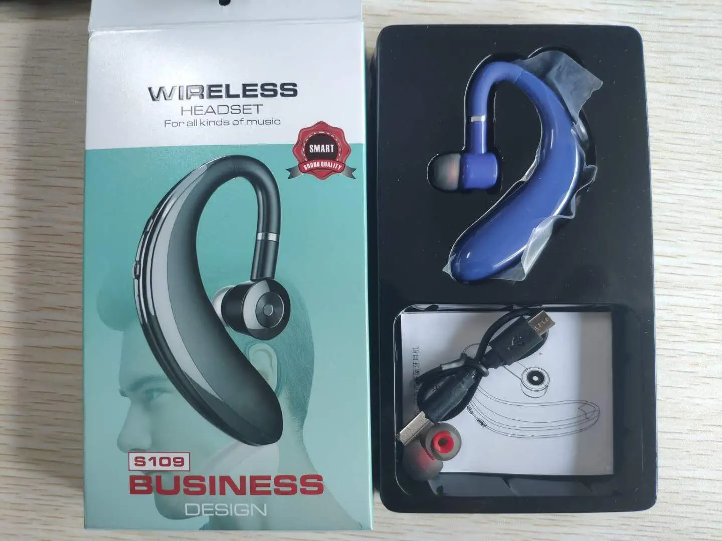 Cost-effective Open Ear Sports Bt S109 Earphones Wireless Neckband ...