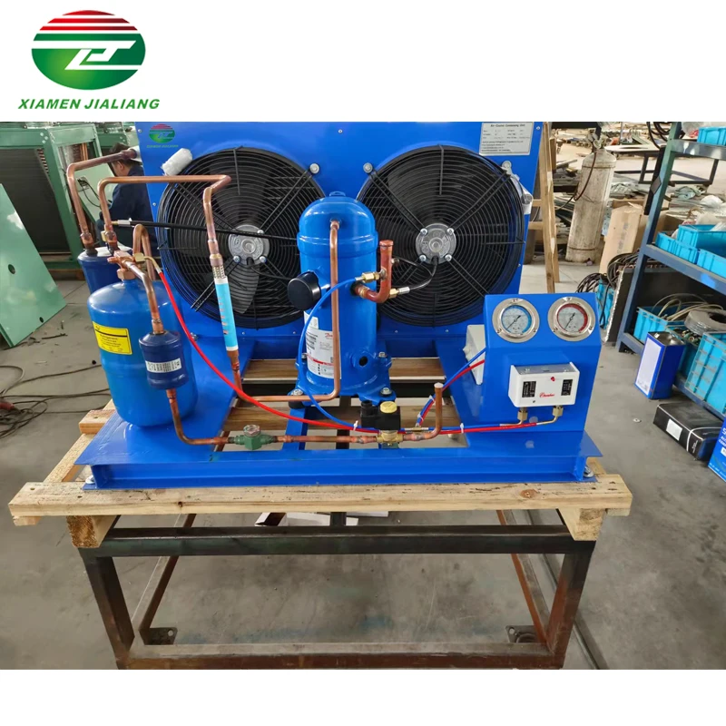 Modern Monoblock Condensing Unit 20hp Air Cooled Condensing Unit For ...