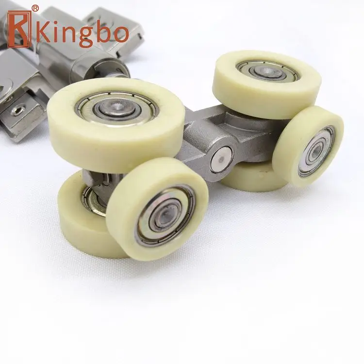 SUS304 Hinge with Rollers for Bi-Folding Accessories