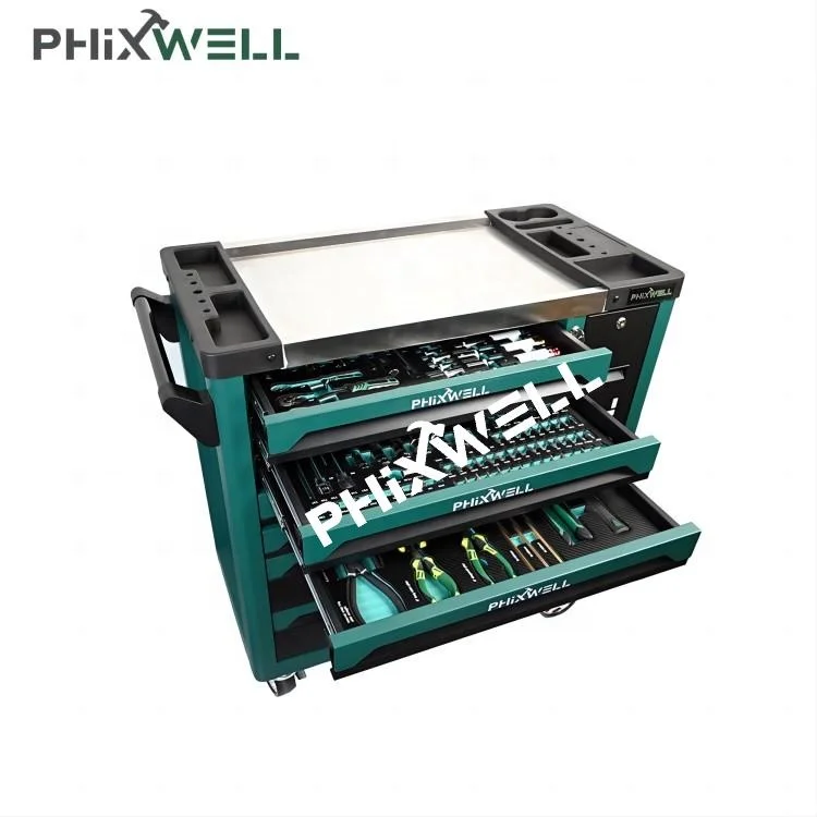 7 Drawers Tool Cabinet Chest Truck Auto Repair Workshop Hardware ...