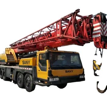 Truck Mounted Used Sany Stc800e5 80t Mobile Truck Cranes Price For Sale - Buy Truck Cranes 80 ...