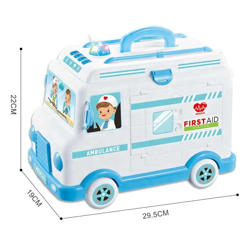 Alibaba.com: First Aid Electric Ambulance Car Toy, Doctor Play Set ...