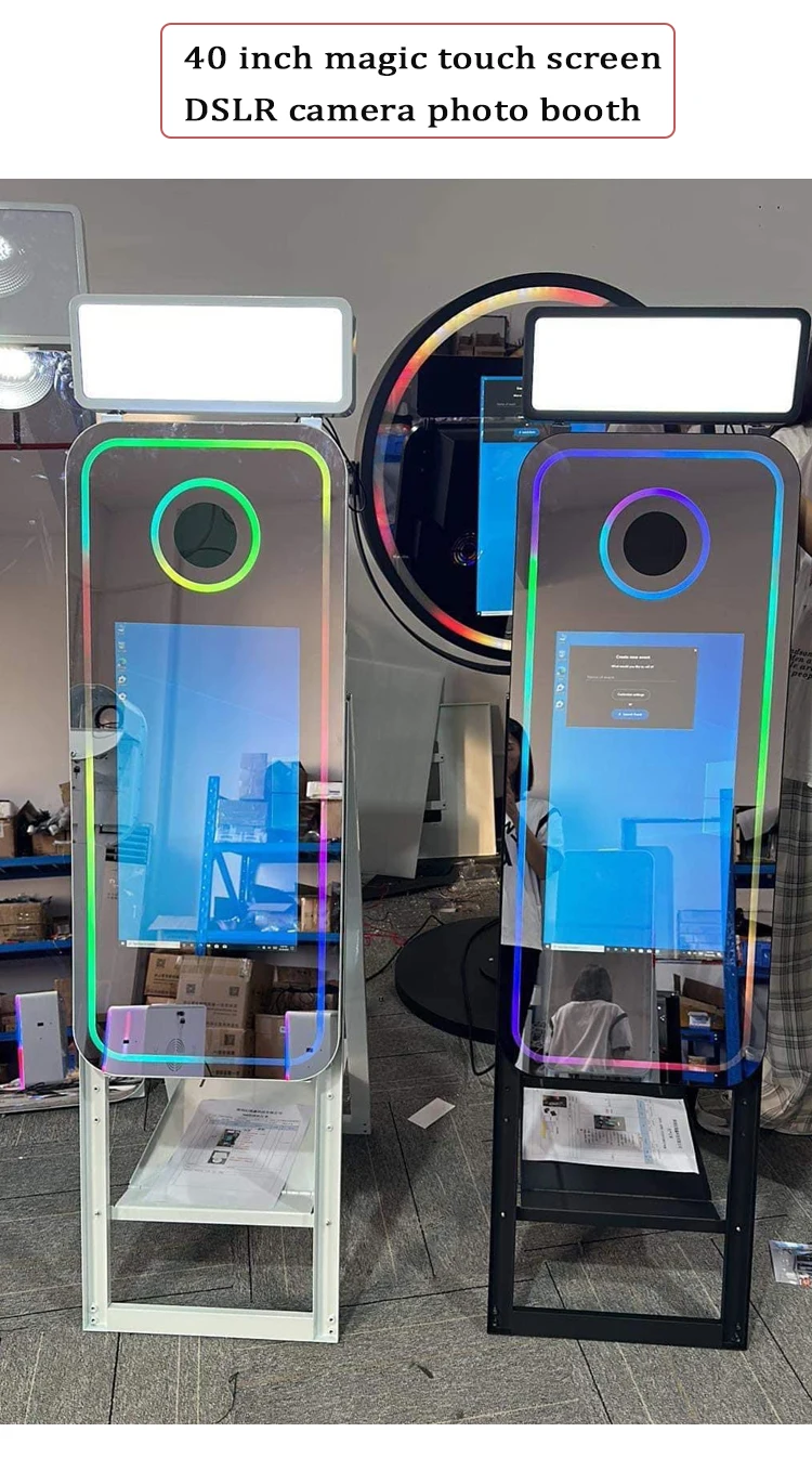 40 Inch Magic Selfie Magic Photo Printing Booth - Buy Weeding Photo ...