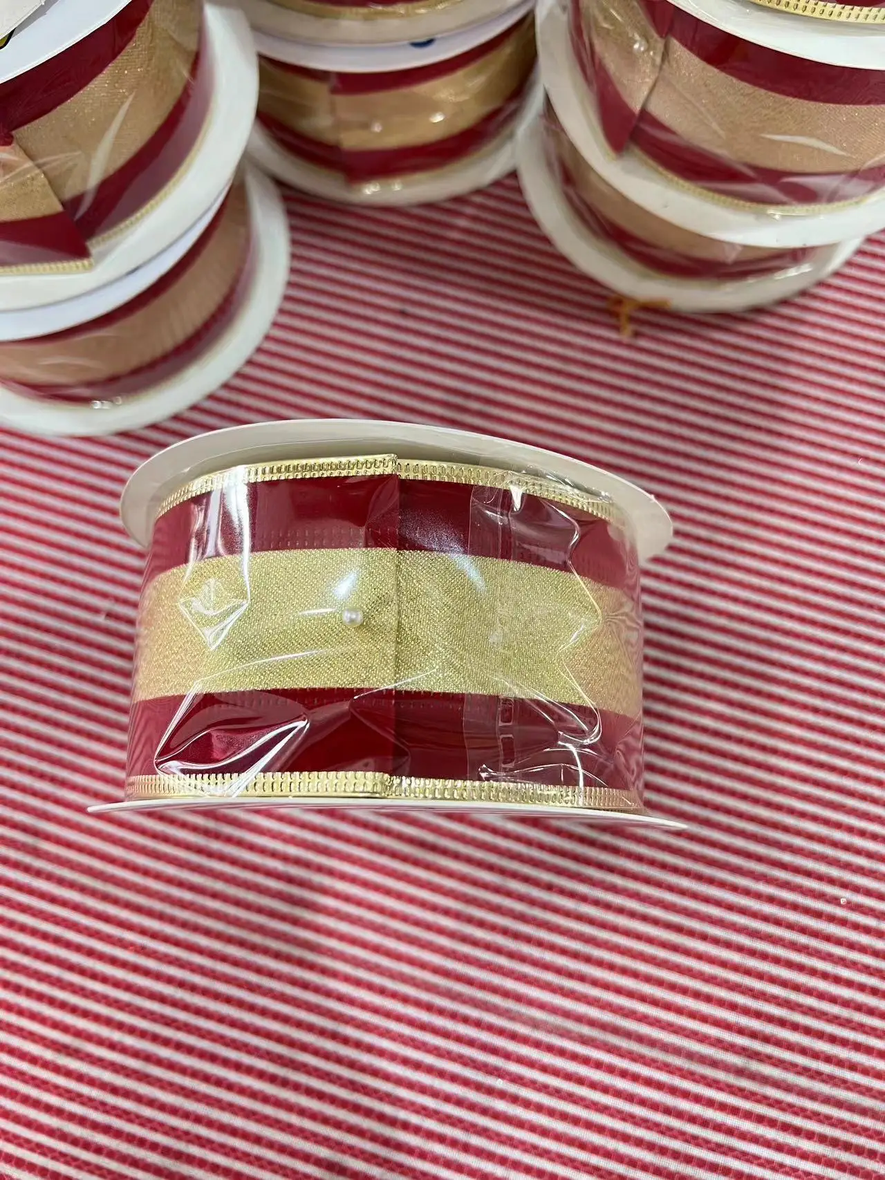 Factory Wholesale Price 2.5 Inch Halloween Wired Edge Ribbon Customized ...