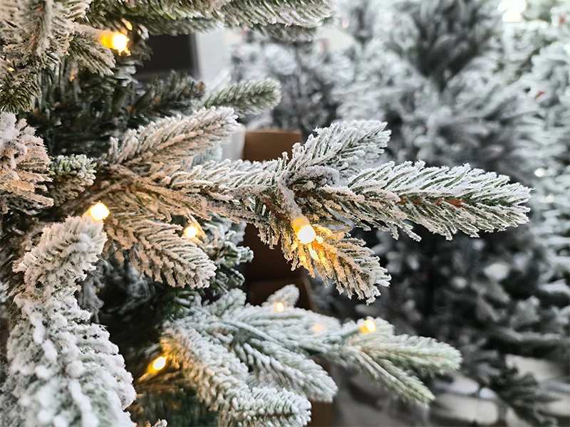 Longstar Hot Sale 210cm Pe Pvc Christmas Tree Luxury Warm Led Faux ...