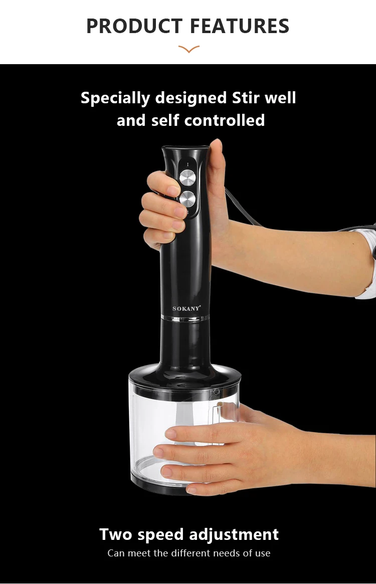 Hot Sale 500w Dc Motor Appliances Kitchen Electric Mini Hand Stick ...