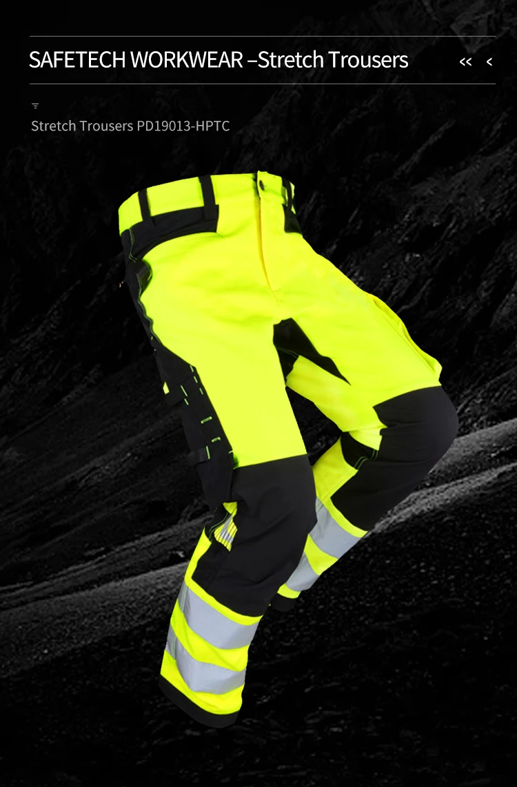 Hivis Cargo Trousers - Durable High Visibility Workwear