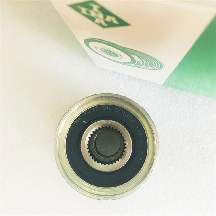 INA F576346 Freewheel Pulley for Audi, Volkswagen, Seat, Skoda