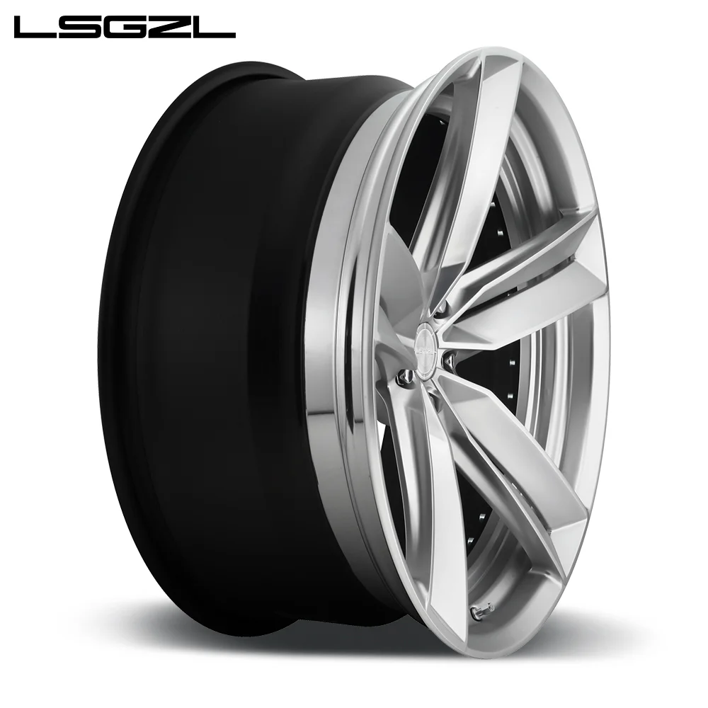 Lsgzl Customize Passenger Car Wheels 5x120 5x112 5*114.3 Rims 17--- 26 ...