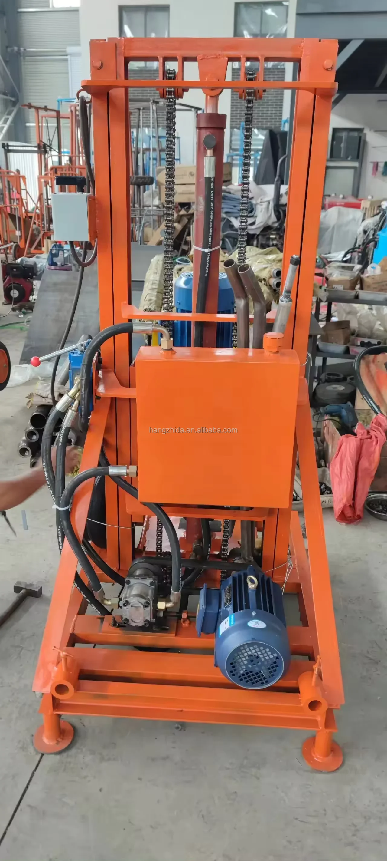 Rotary Water Well Drilling Rig - 100 Meter Deep Efficiency