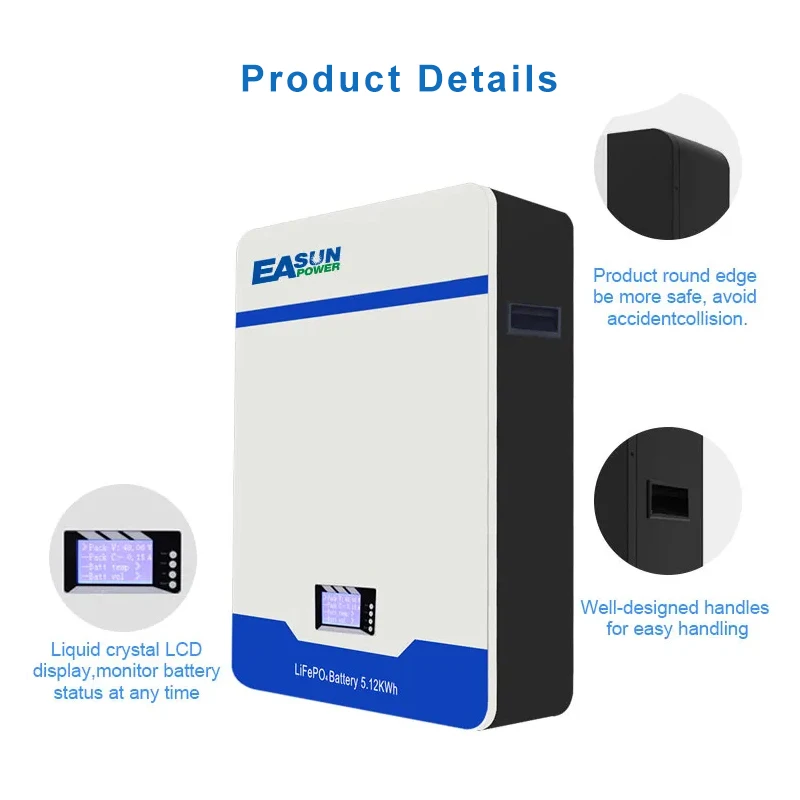 Rechargeable 5kwh 10kwh Energy Storage Battery Power System Lifepo4 51 ...