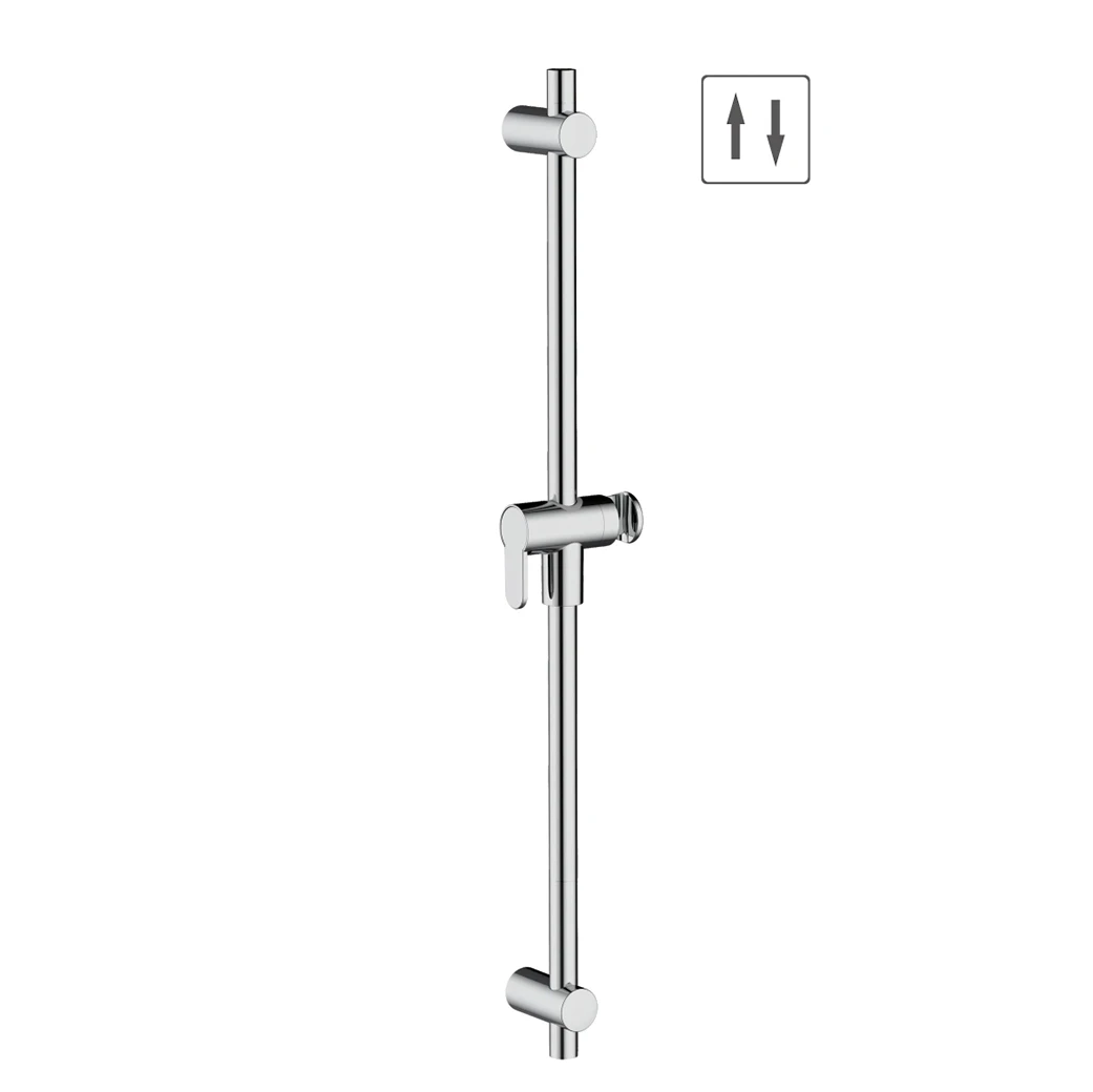 Sr-24b Stainless Steel Matte Black Round Wall Mounted Shower Sliding ...