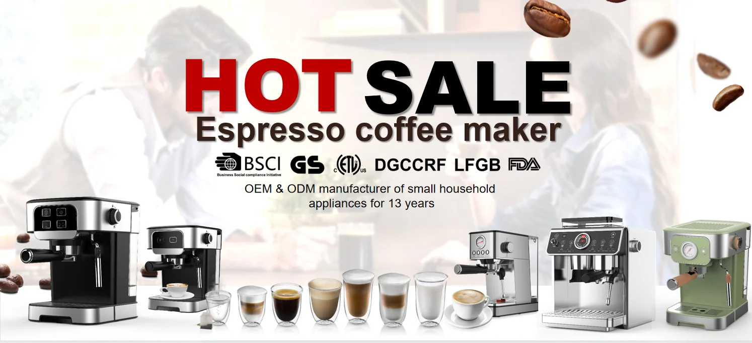 Portable Espresso Maker Automatic Coffee Machine Small Household ...