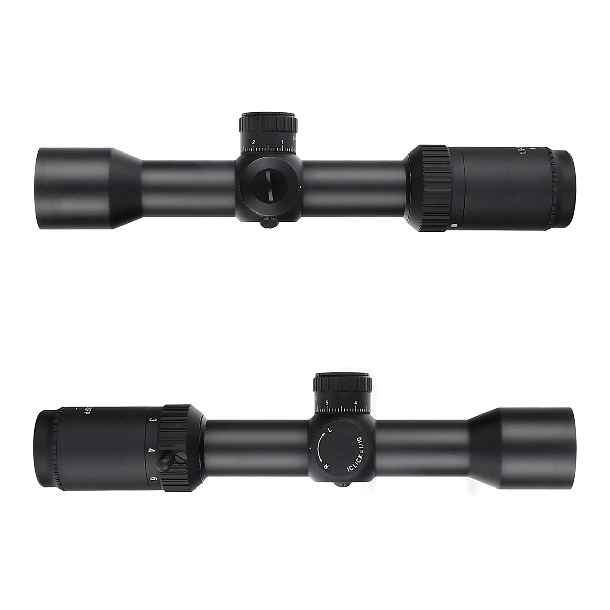 Ysc Long Eye Relief 1.5-10x36 Sfp Optic Scope Side Focus Scope 256mm ...