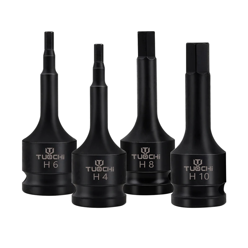 Hex Socket Heavy Duty Impact Socket Bit 1/2" Drive Size H4-h22 - Buy ...