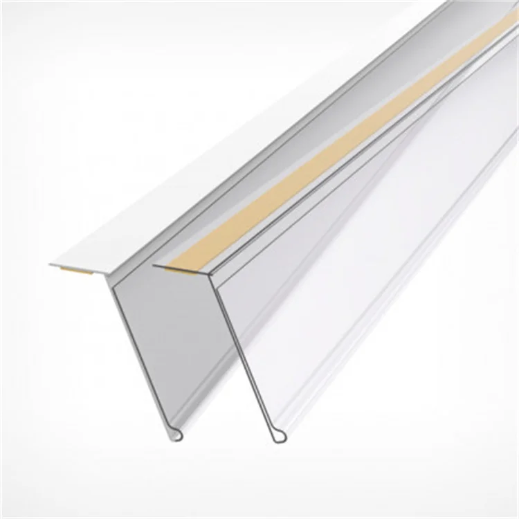 Data Strip Supermarket Label Display Strip Shelf Pvc Plastic Data Strip ...