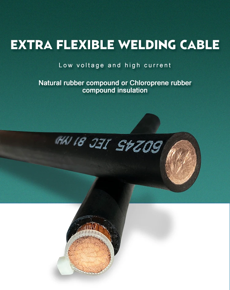 Heavy Duty Welding Cable 250 Amps 400amp 500amp 600 Amp 800amp 50meter Rubber Cable Cord - Buy ...