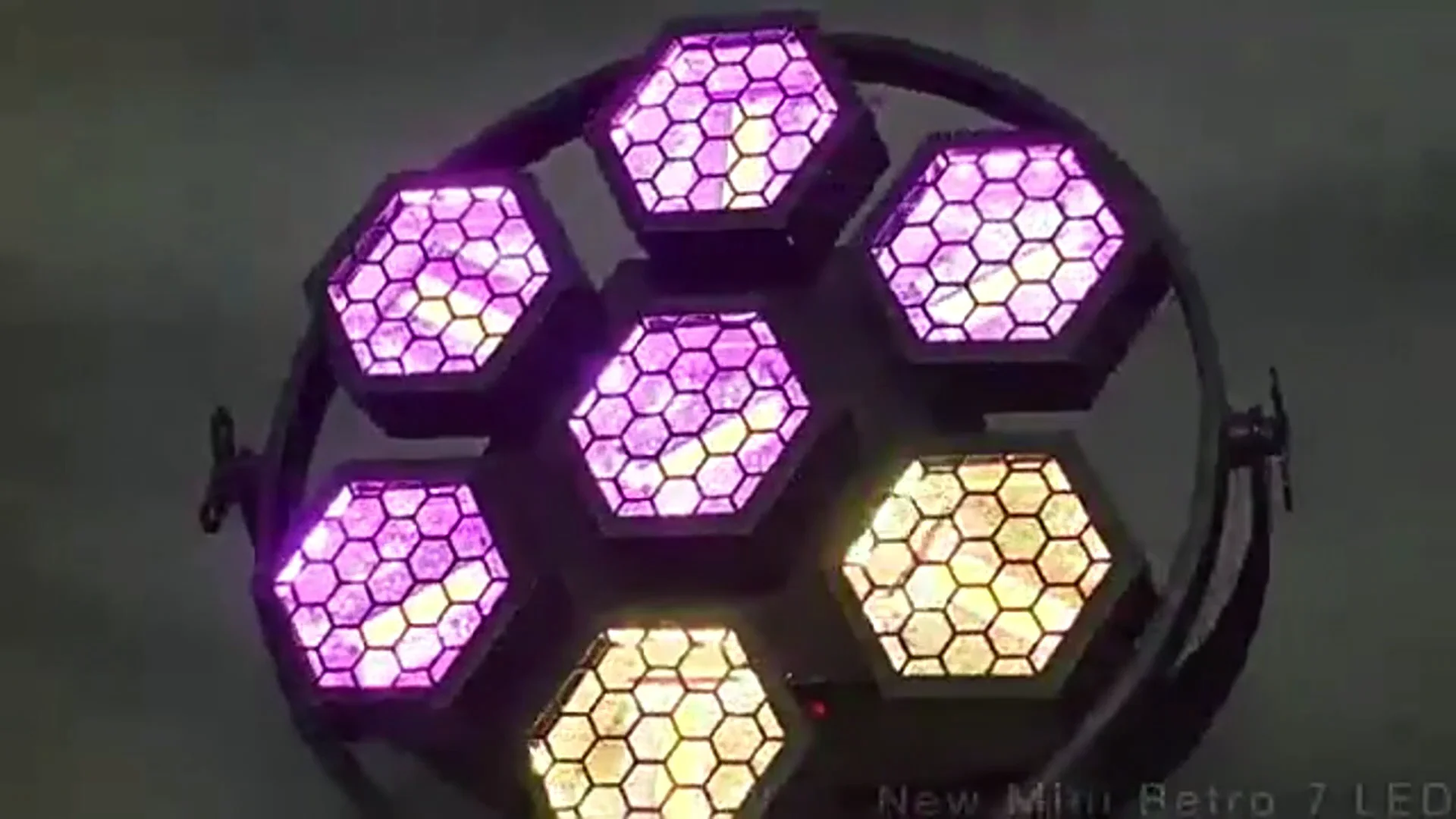 Retro Stage Flash Light Strobe 7x50w Rgb Wash Effect Sound Dmx Control ...