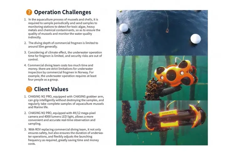 Underwater Aquaculture Underwater UAV 4k HD Video Underwater Salvage ...