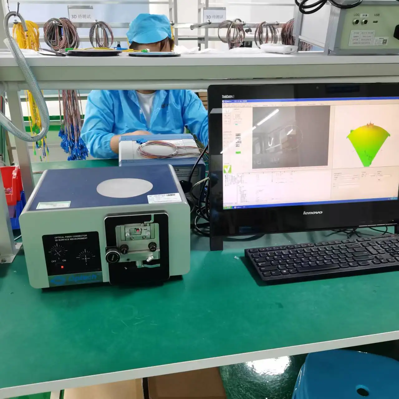 Clx-7000 Fiber Optic Patchcord 400x Endface Microscope - Buy Fiber ...