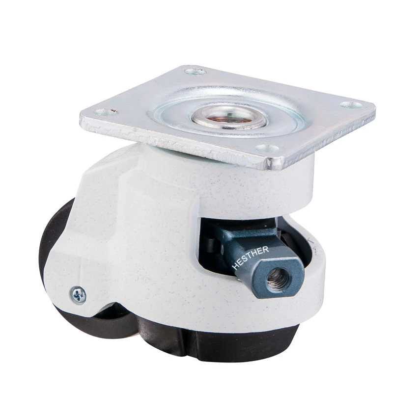 Gd 80 Retractable Caster Height Adjustable Leveling Caster Wheels Load ...