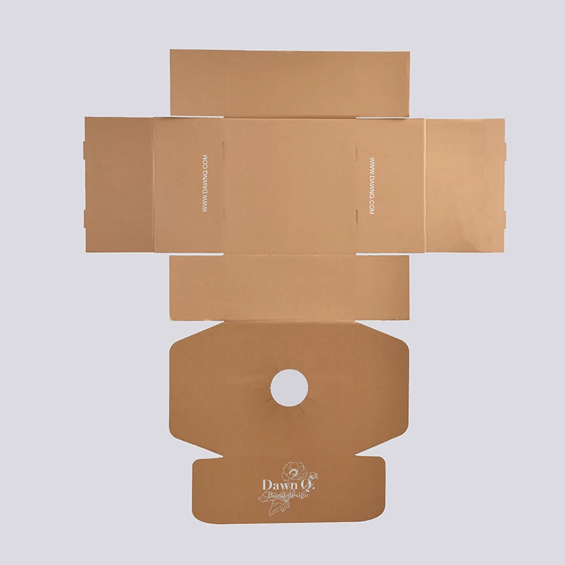 Custom Cards Slots Paper Box Packing Corrugated Cardboard Carton Design ...