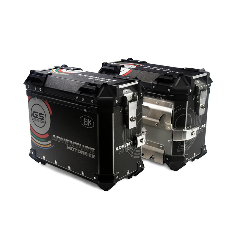 Side Box And Tail Box With Racks High Quality Aluminum Alloy Motorcycle ...