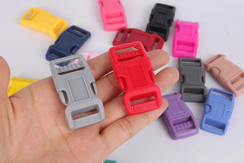 Colorful One Way Plastic Snap Closure Wristband Lock for Wholesale