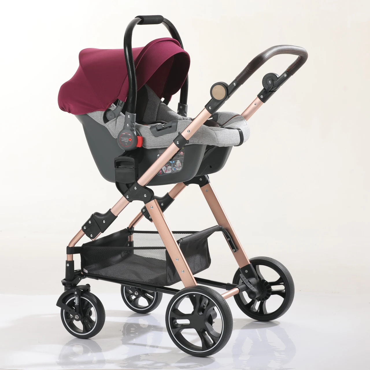 European Design Foldable Baby Car Seat And Stroller Set High Landscape ...